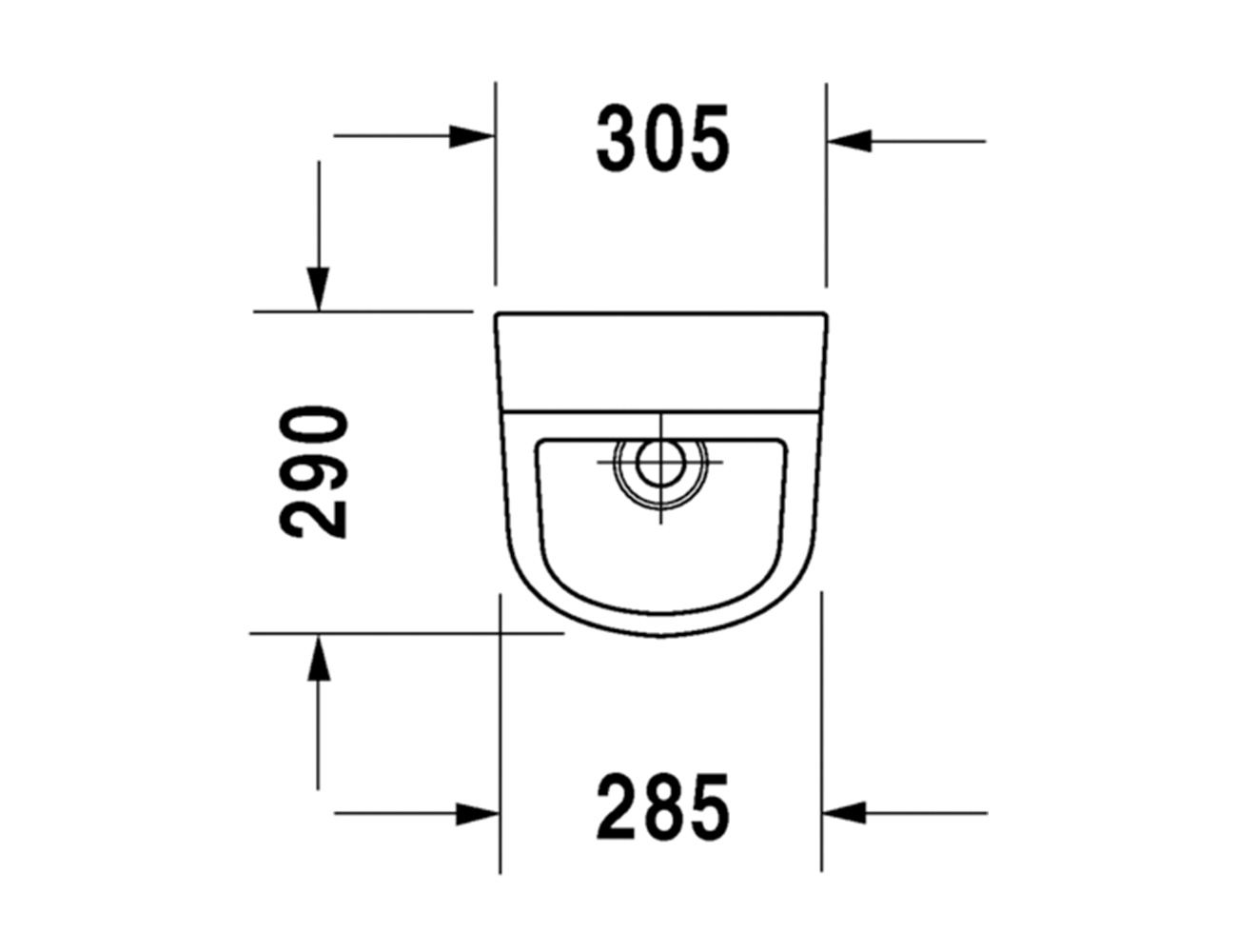 Duravit D-Code Urinal - Sydney Tap and Bathroomware