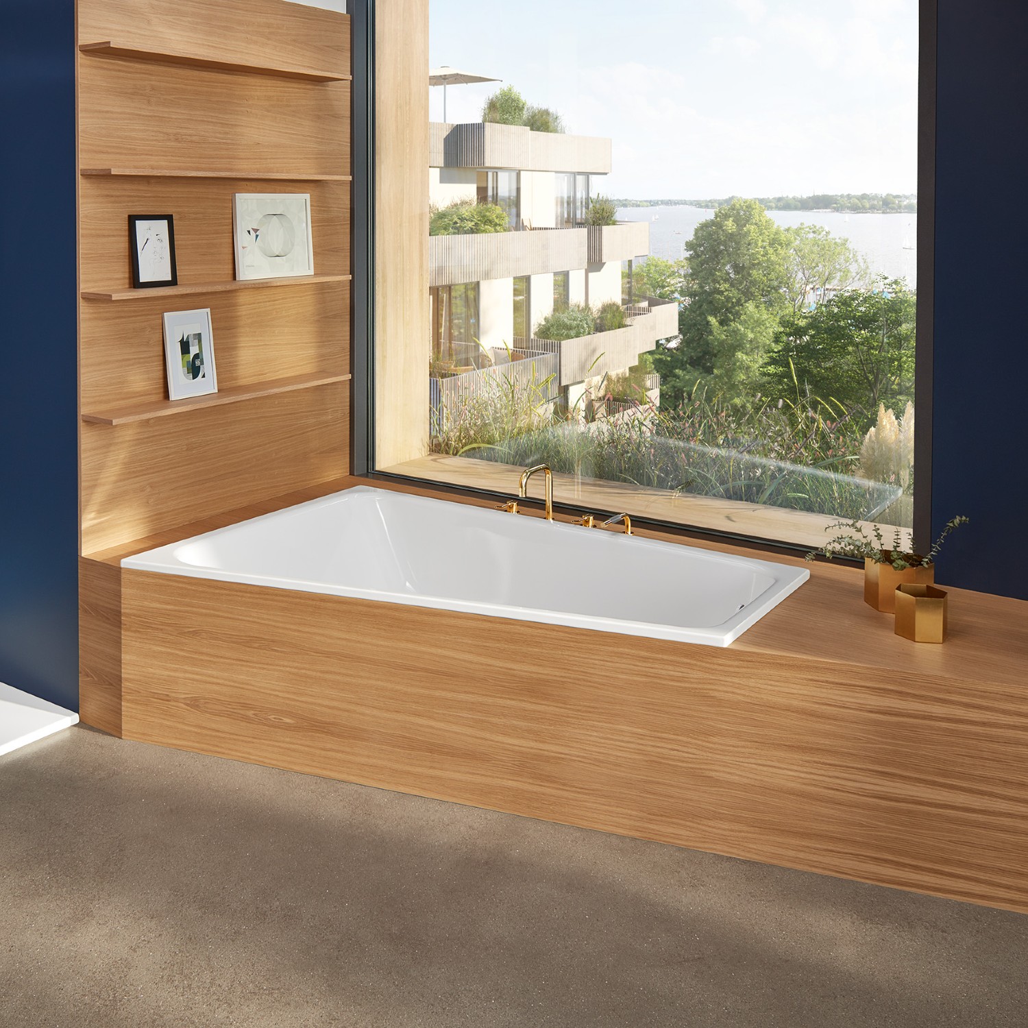 Bette Space L 1700 Drop in Steel Bath - Sydney Bette Baths