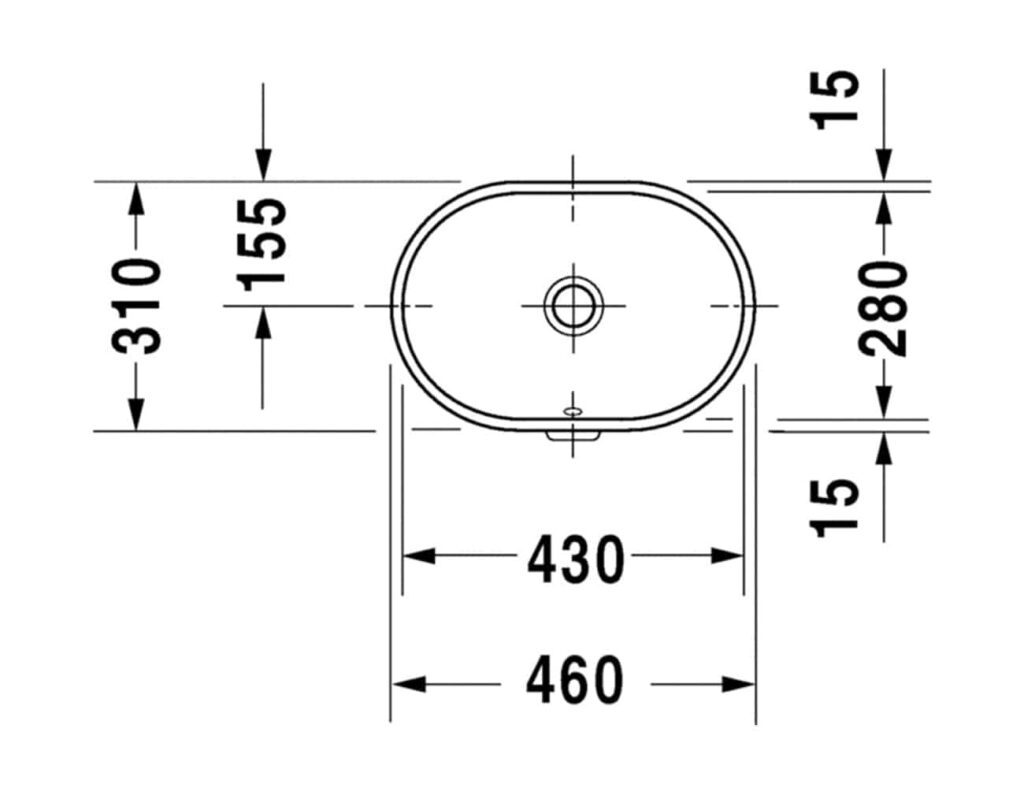 Duravit Foster Undercounter Basin - Buy Duravit Online