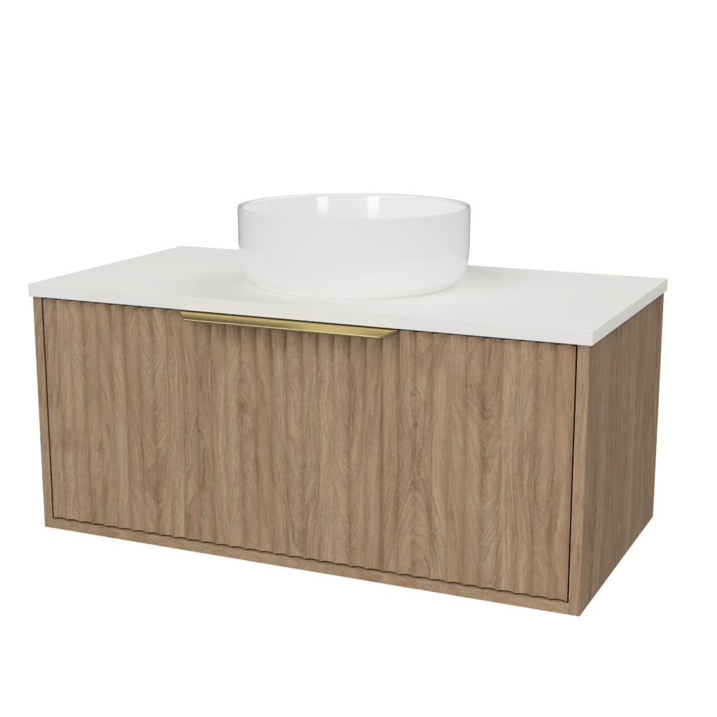 Timberline Elwood 900mm Wall Mounted Vanity - Buy Vanity