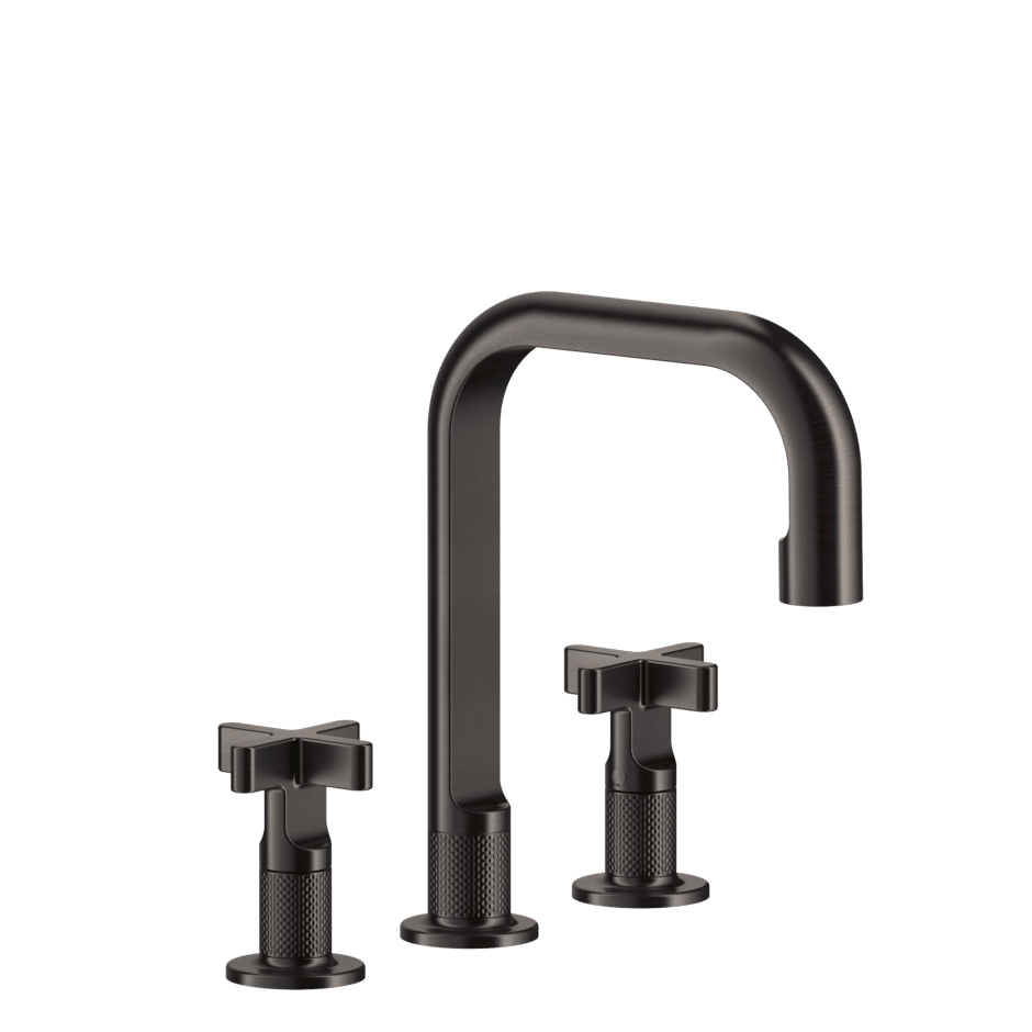 Gessi Inciso Cross Handles Three-Hole Basin Mixer without Waste - Buy