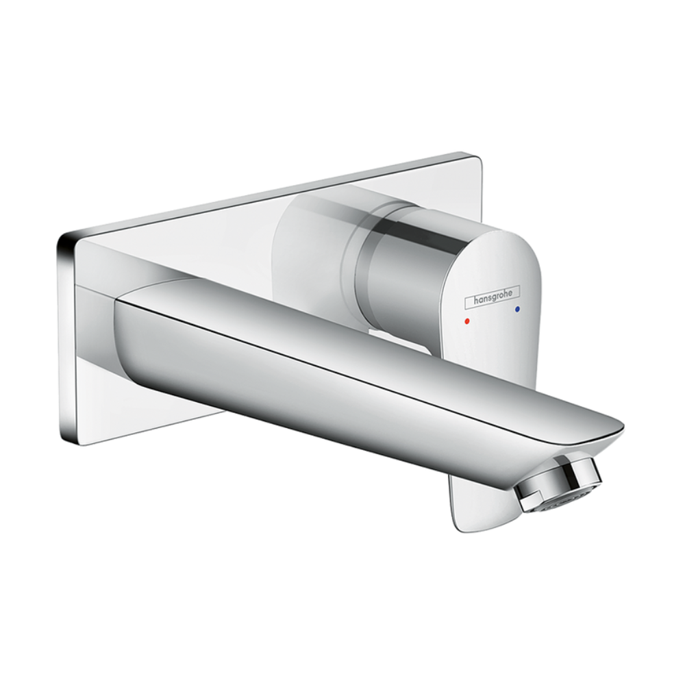 Hansgrohe Talis E 165mm Wall Spout and Mixer on Backplate - Sydney