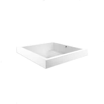 Kos Grande Step Quadra Semi Inset Bath - Sydney Tap and Bathroomware