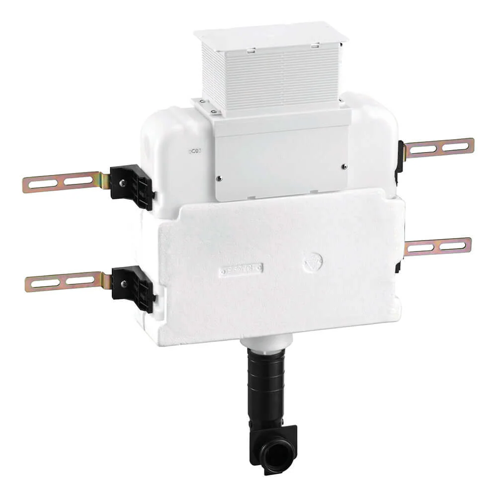 Parisi Undercounter Concealed Cistern Adjustable Flush Pipe (Twin ...