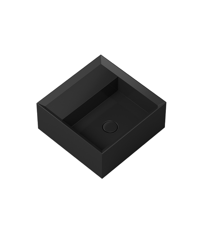 Parisi Cut 450 x 450 Wall Mounted Basin - Parisi Basins and Bathrooms