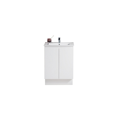 Parisi Pure Bianco 600 Floorstanding Vanity with Basin Top