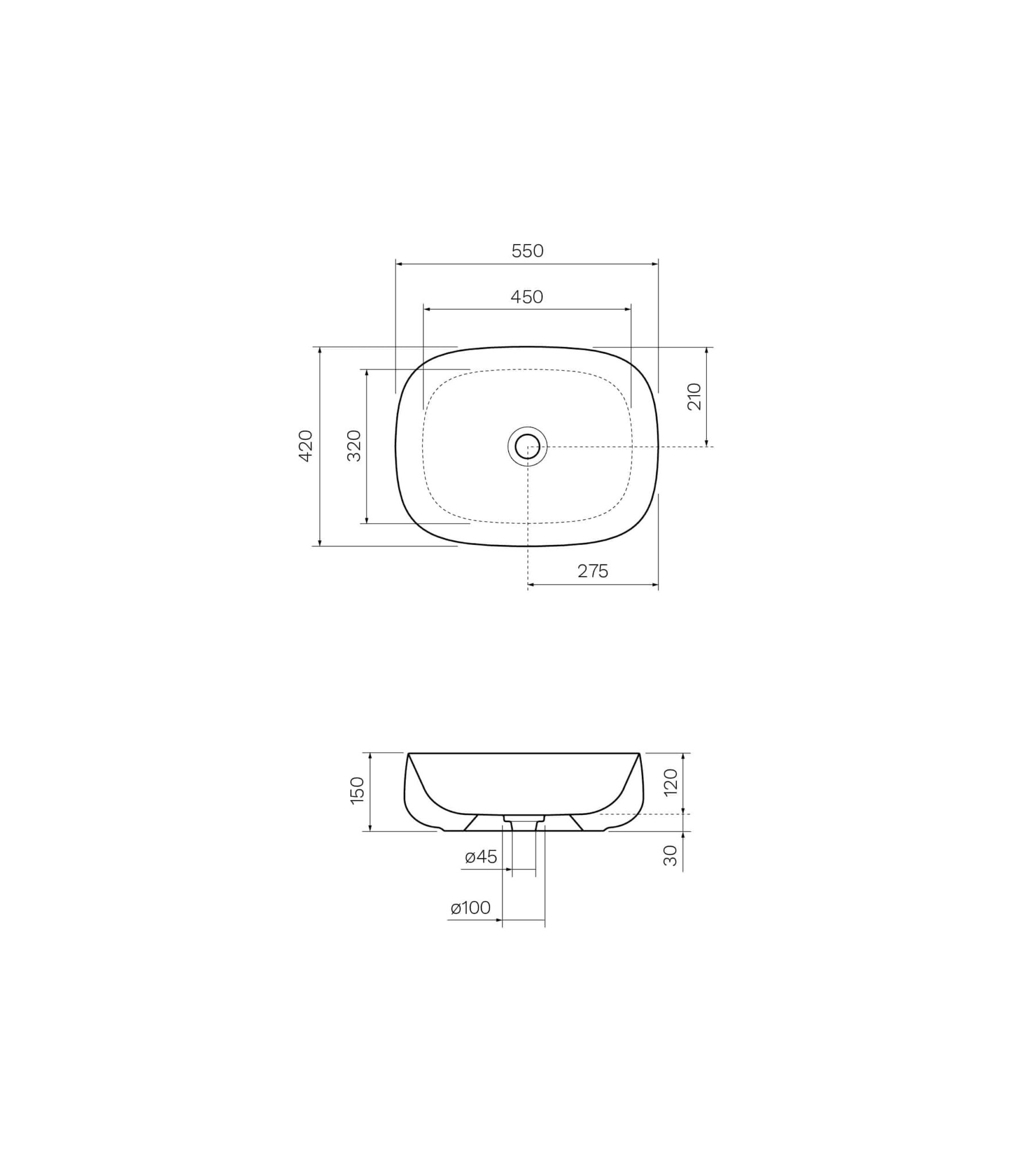Parisi Seed Bench Mount Basin 550 x 420 - Sydney Online