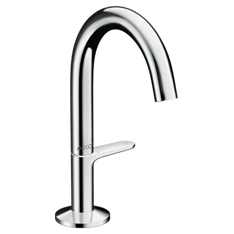 AXOR One Basin mixer Select 140 push-open waste set - Buy