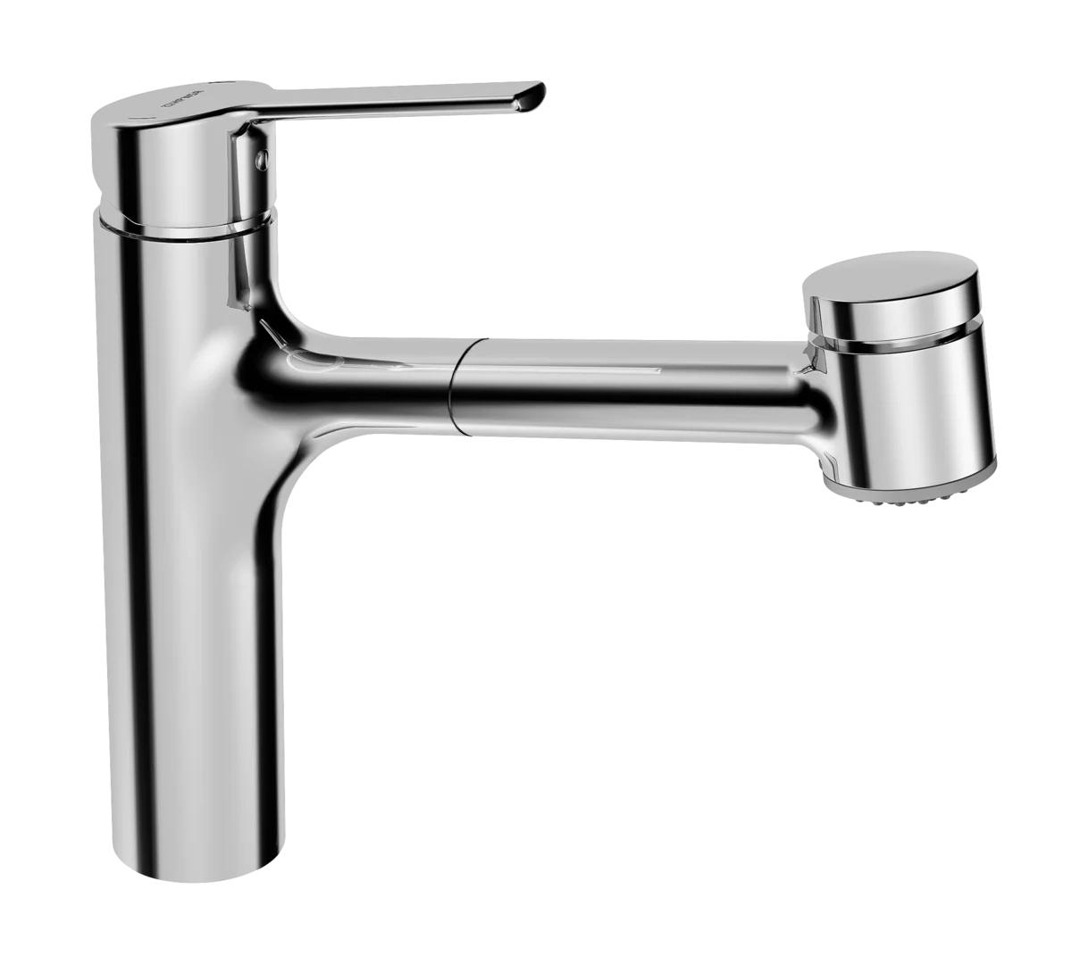 Hansa Ronda Mid Height Kitchen Mixer Pullout Spray - Online