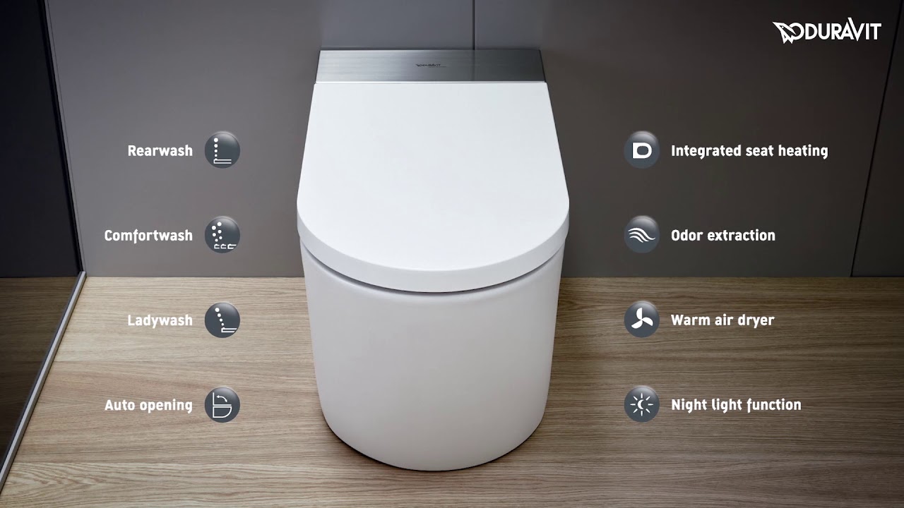 Duravit SensoWash Starck i PLUS Shower Toilet - White