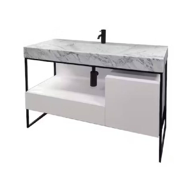 Pure Frame from Parisi is a freestanding cabinet.