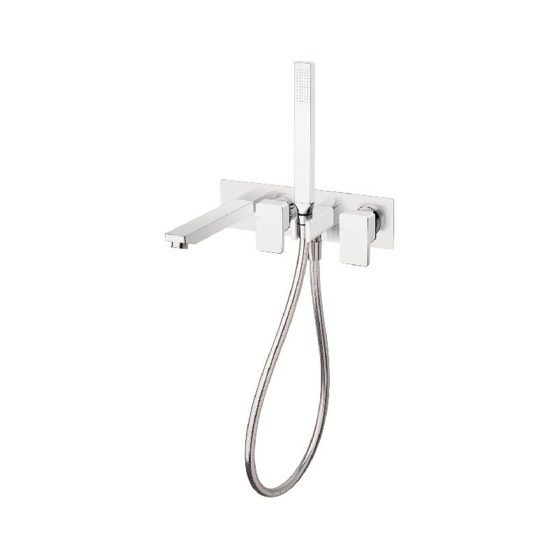 Sussex Taps Suba Lever Bath Mixer System Handshower 160mm Spout ...