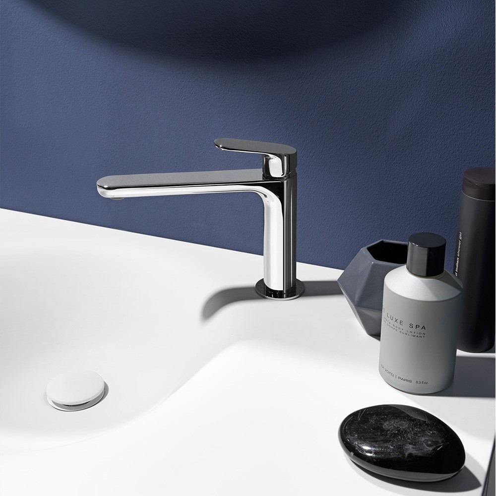 Zucchetti Nikko Basin Mixer Extended Spout - Buy Now
