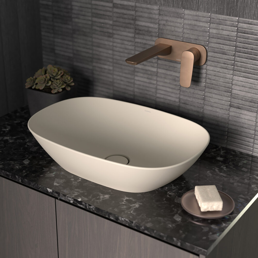 Contura II 530mm Above Counter Basin - Sydney Tap and Bathroomware
