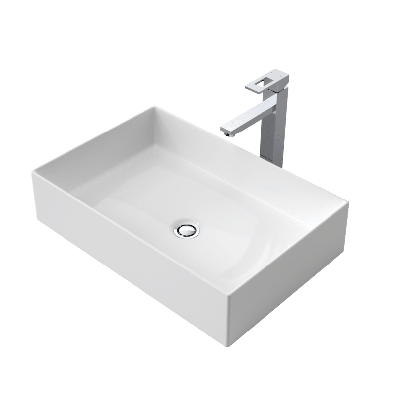 Caroma Teo 2.0 600 Above Counter Basin - Sydney Tap and Bathroomware