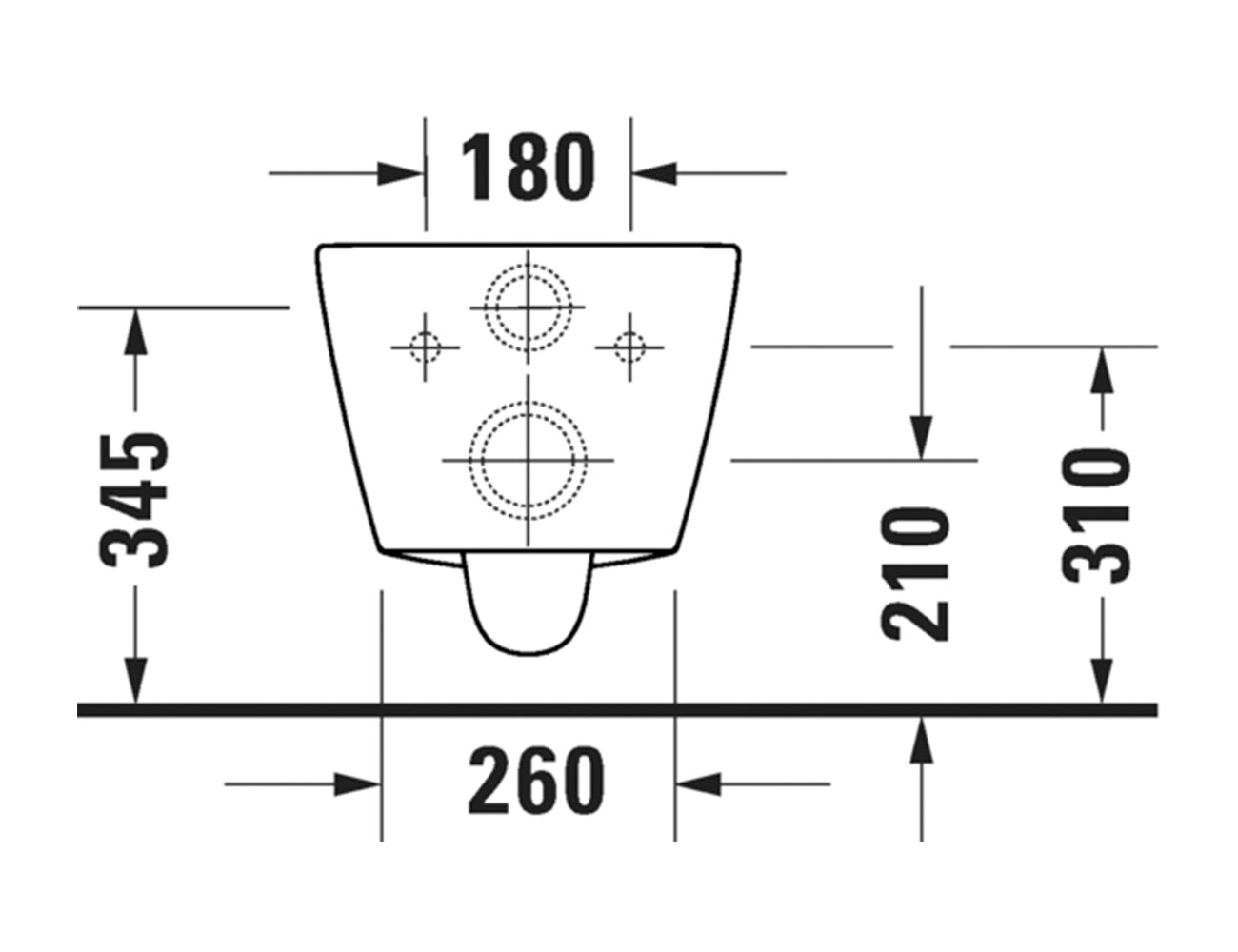 Duravit D-Neo Wall Hung Pan - Sydney Tap and Bathroomware