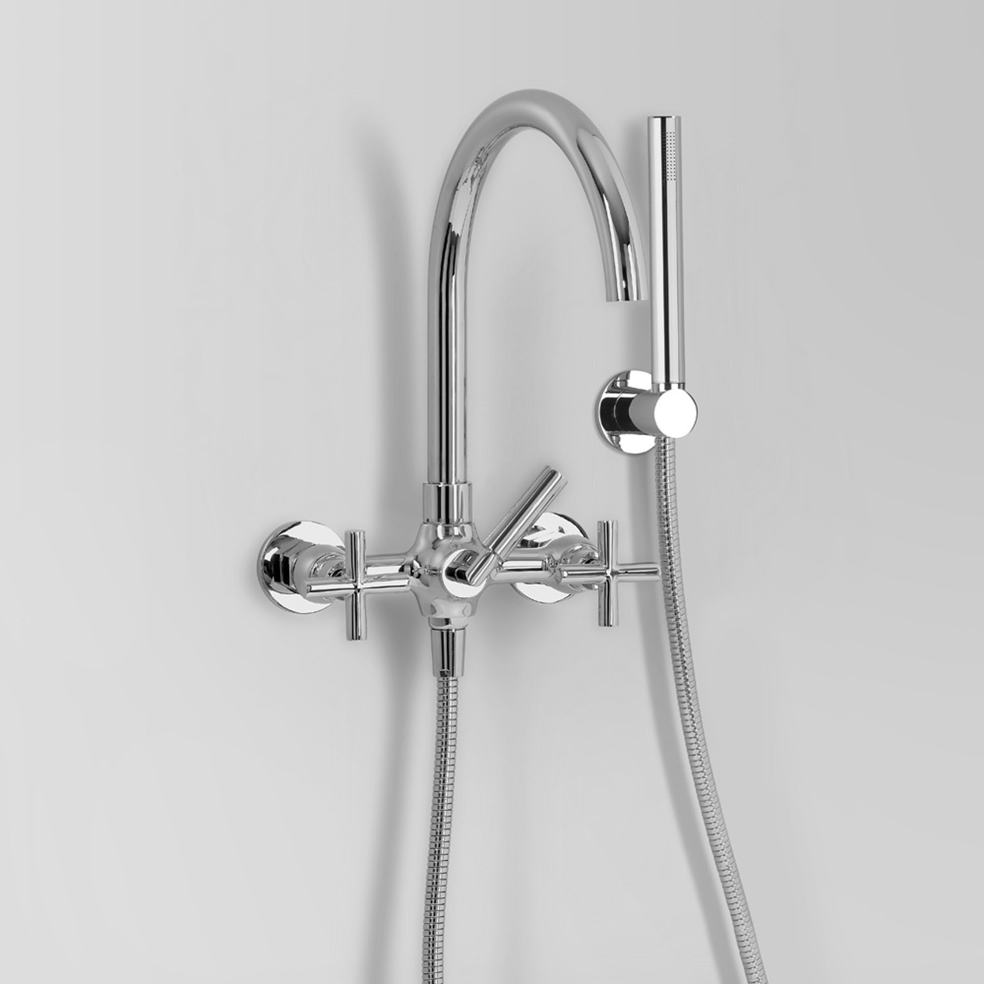 Astra Walker Icon + Bath mixer hand shower wall mount - Sydney Tap and ...