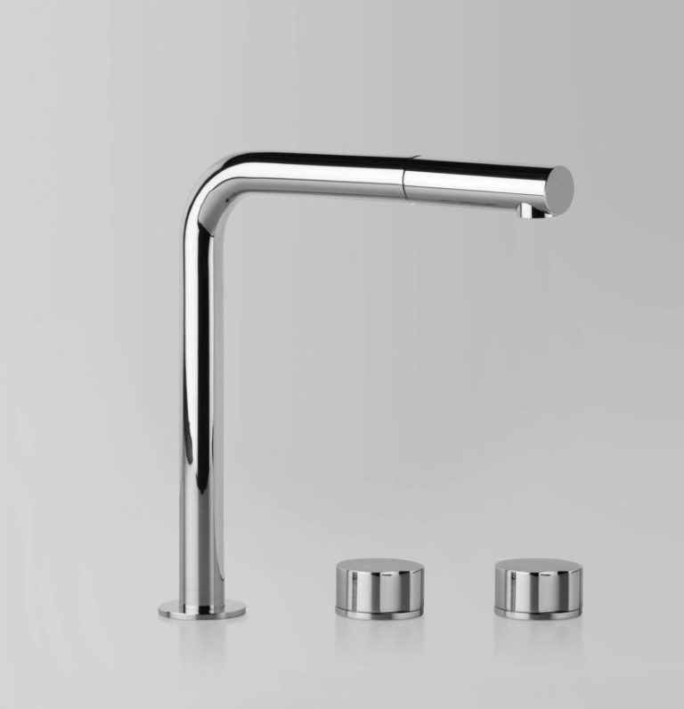 Astra Walker Assemble Offset Kitchen Set 250mm swivel pull-out spout ...