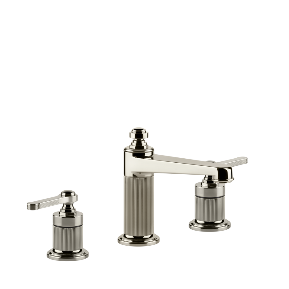 Gessi Venti20 medium three-hole basin mixer - Sydney Tap and Bathroomware