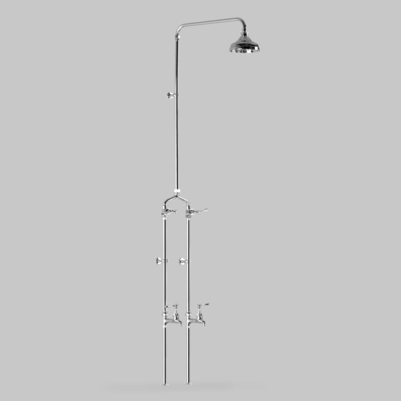 Astra Walker Olde English Bath/overhead Shower Set w/ 150mm shower head ...
