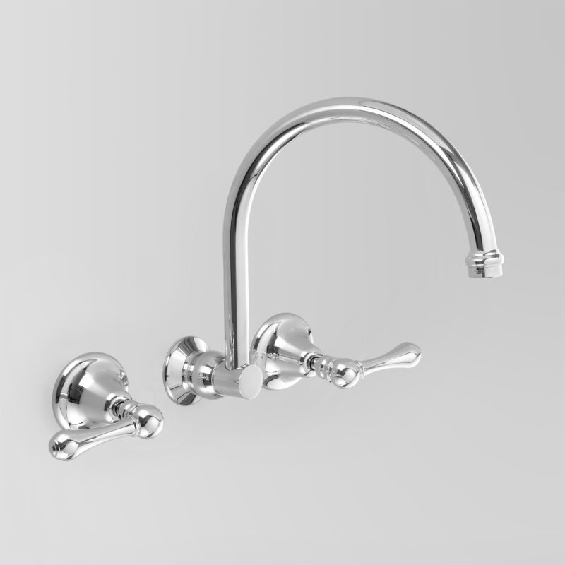 Astra Walker Olde English Wall Set 260mm swivel spout - Sydney Tap and ...