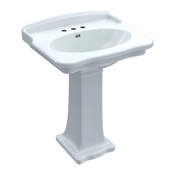 Parisi Hermitage Basin (680mm) Pedestal - Sydney Tap and Bathroomware