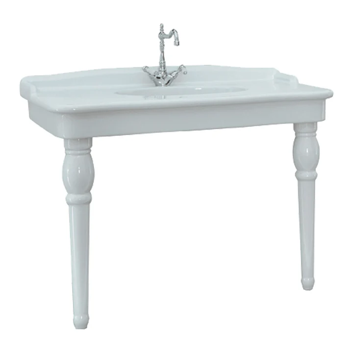 Parisi Hermitage Basin (1120mm) Ceramic Legs - Sydney Tap and Bathroomware
