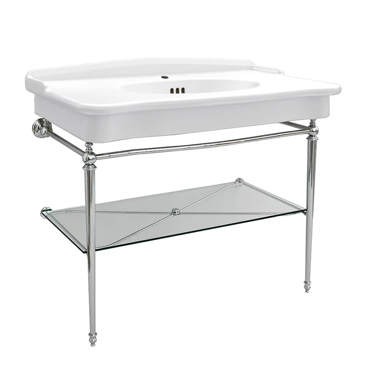 Parisi Hermitage Basin (1120mm) Metal Legs - Sydney Tap and Bathroomware