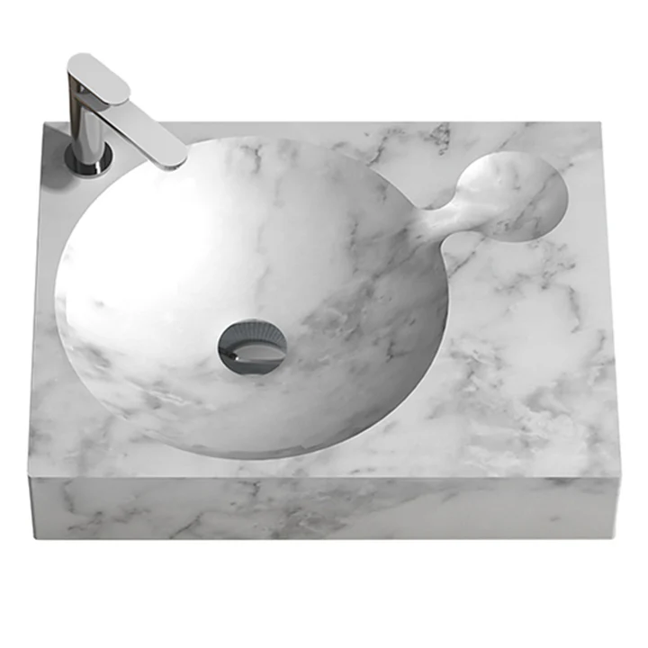 Parisi Como 600 Basin Natural Stone Honed - Sydney Tap and Bathroomware