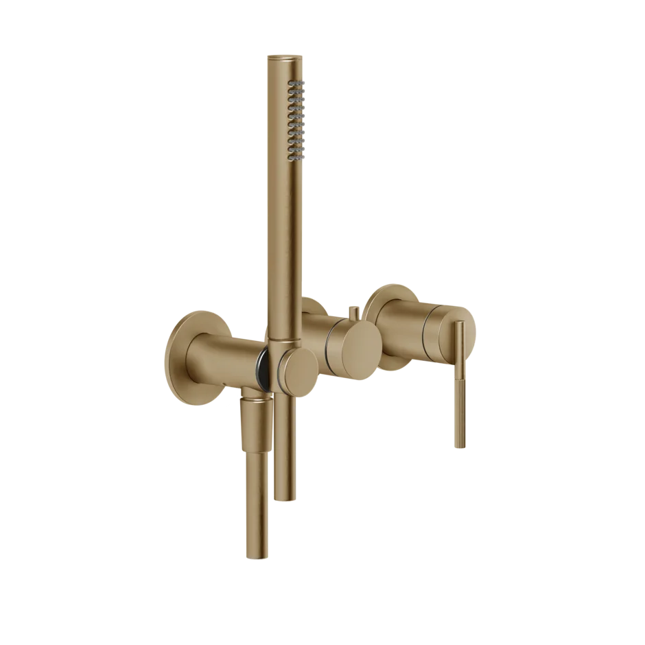 Gessi Ingranaggio wall-mounted for shower mixer, two-way, diverter ...