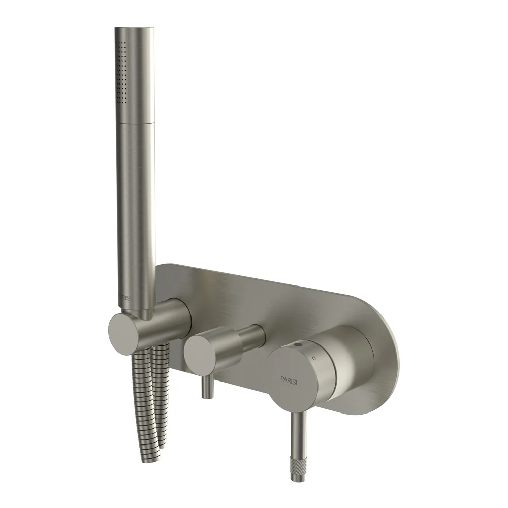 Parisi Tondo II Wall Mixer 2-Way Diverter and Handshower - Sydney Tap ...