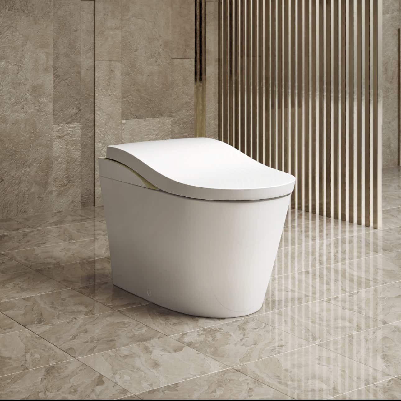 TOTO Neorest LS Smart Toilet - Satin Nickel | Luxury Bidet Suite ...